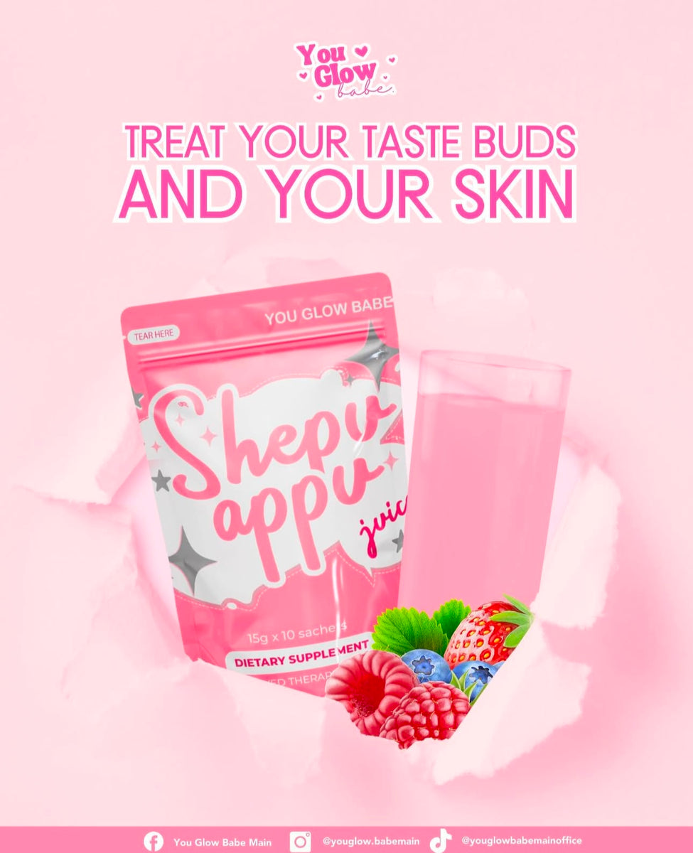 Shepu Appu Beauty Drink - You Glow Babe – @simplicitycarecosmetics