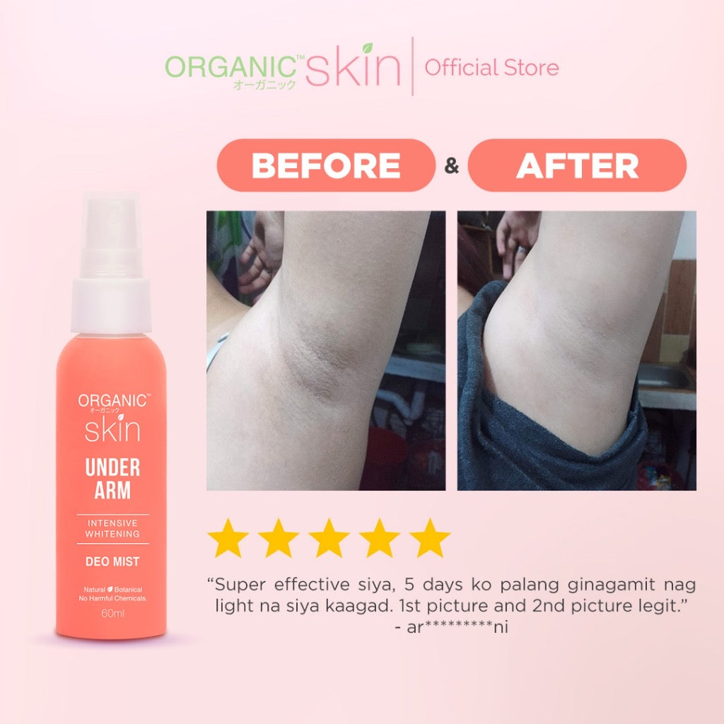 Organic Skin Japan Intensive Whitening Underarm Powder Dry Deodorant D ...